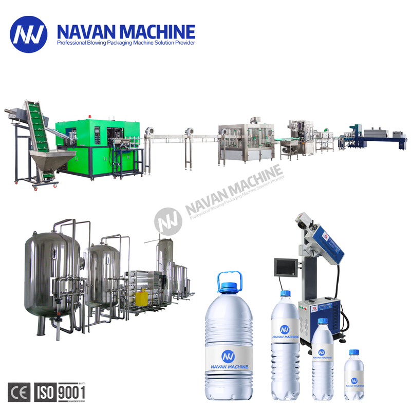Full Automatic Complete Pure Water Production Line Water Filling ...