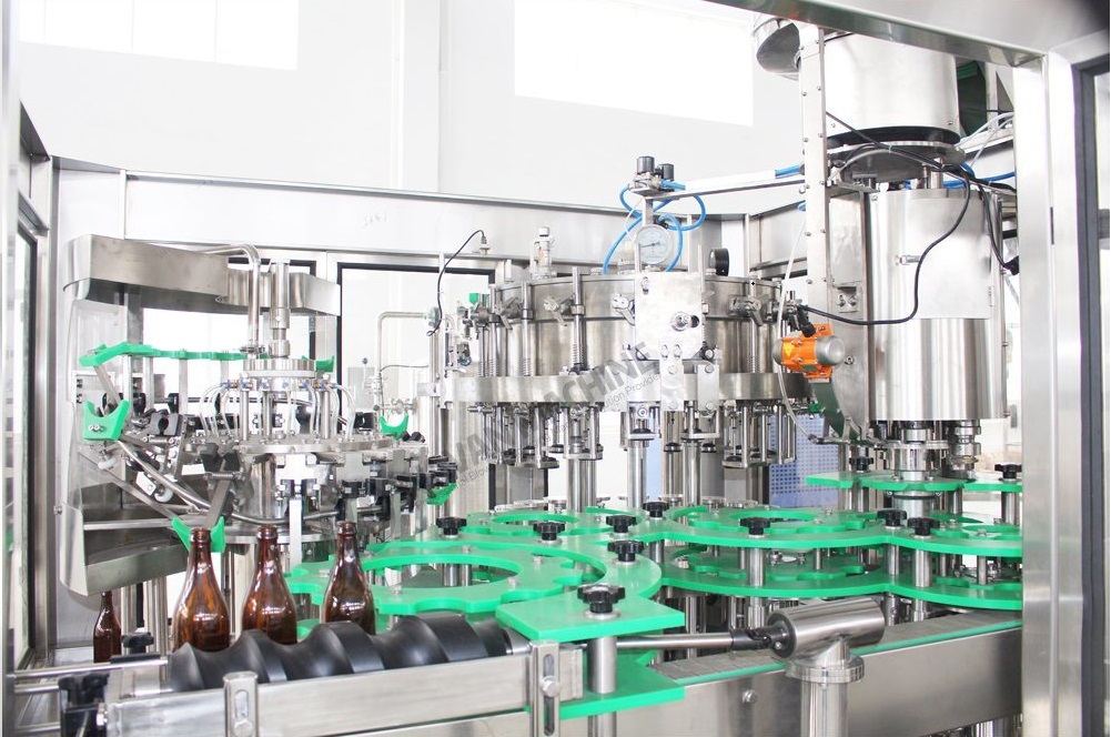 Glass Bottle Drinks Filling Machine Glass Bottle Washing Filling ...