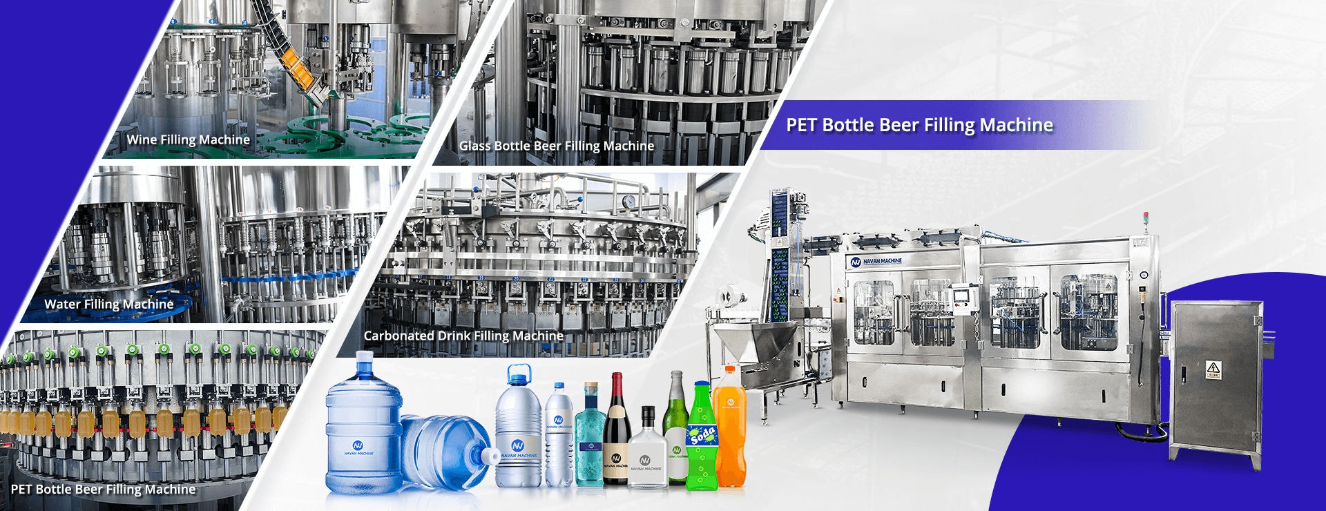 Gravity Filling Water Filling Machine - NAVAN MACHINE