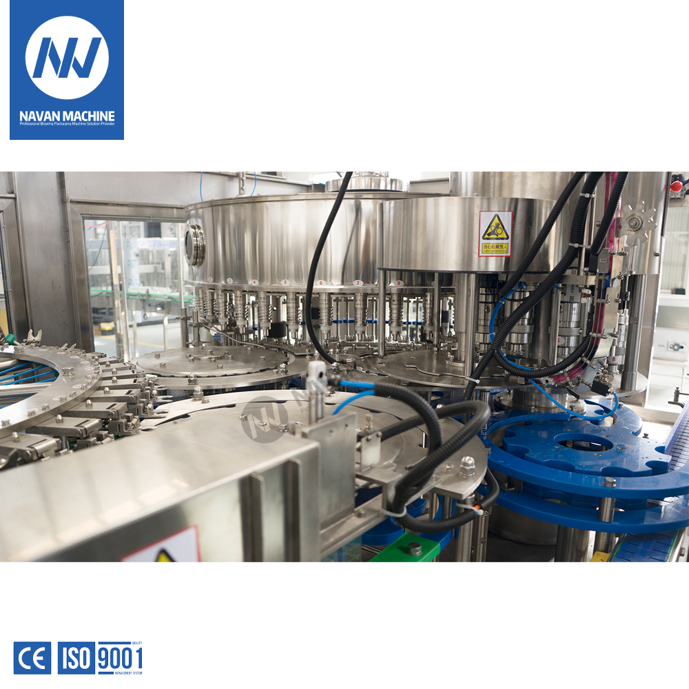 Stainless Steel Carbonated Drink Filling Machine - NAVAN MACHINE